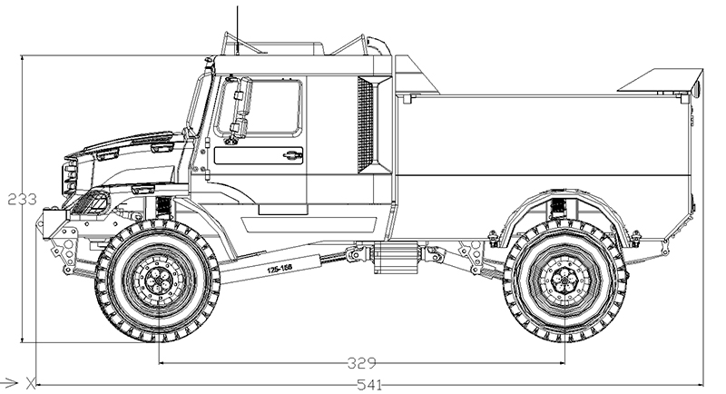 1/14 Zetros Dakar Rally Truck