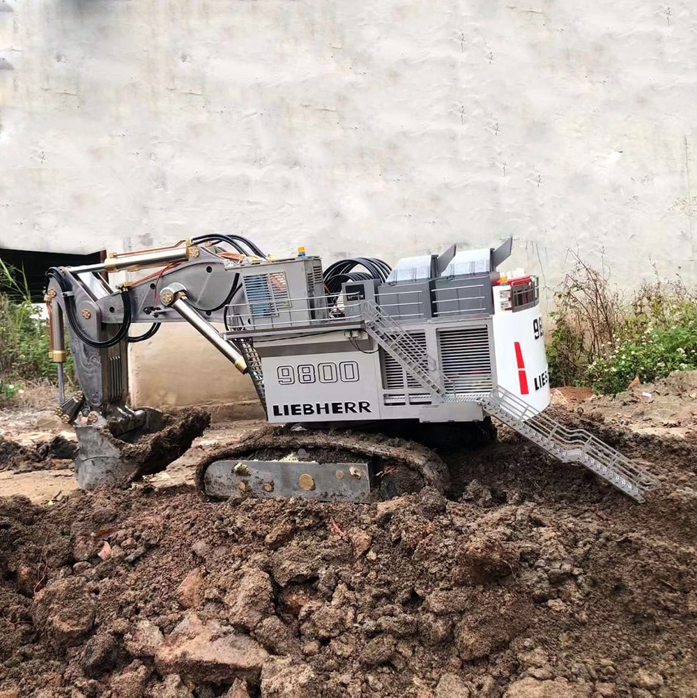 R9800 RC Hydraulic Excavator | 1/20 metal R9800 Hydraulic Mining ...