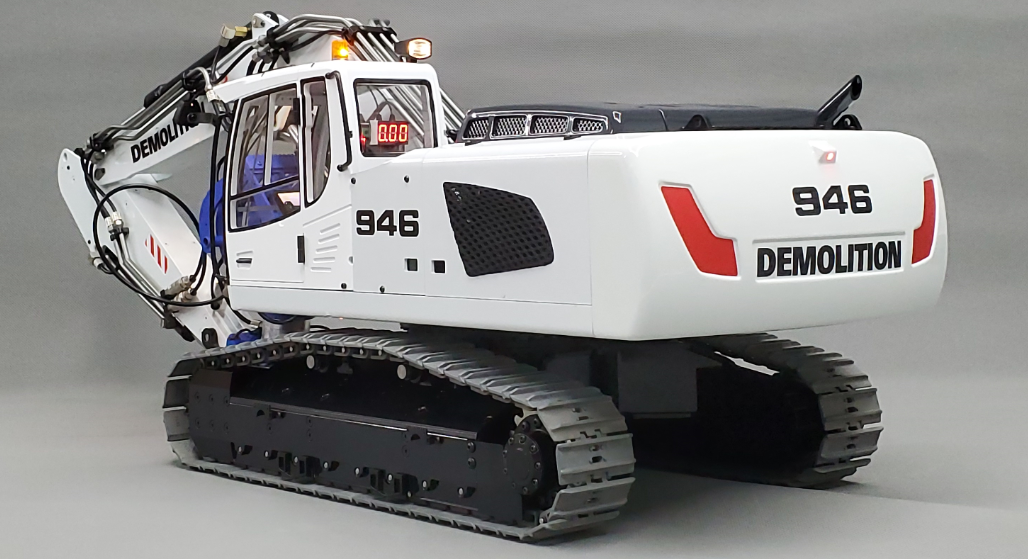 1-14 liebherr 946 rc hydraulic excavator adjustable boom | Eaglemach